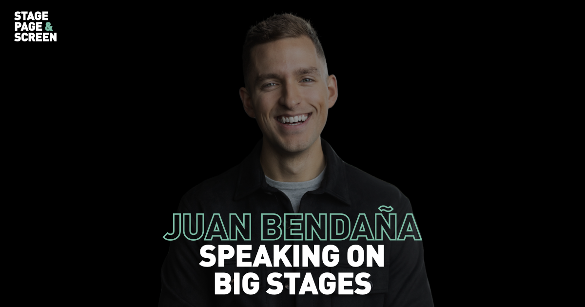 Juan Bendaña: Speaking on Big Stages